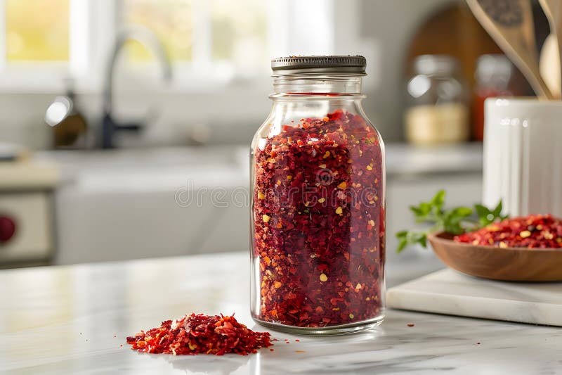 Mesmerizing Jar of Sumac, Boasting Its Tangy and Exquisite Flavor Ai ...
