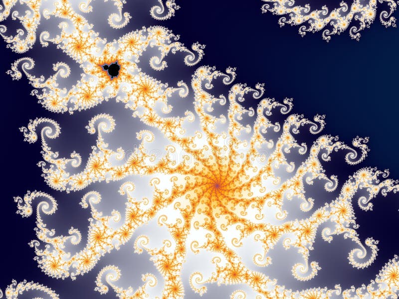 A Mesmerizing Journey Into The Boundless Mathematical Depths Of The Mandelbrot Fractal Stock