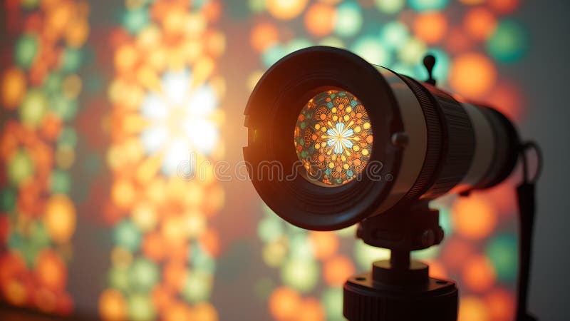 Kaleidoscope Projector Stock Illustrations – 9 Kaleidoscope Projector ...