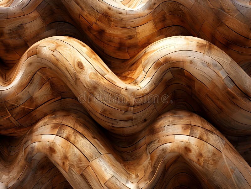 Mesmerizing Kaleidoscopic Woodgrain Patterns with Lustrous Varnished ...
