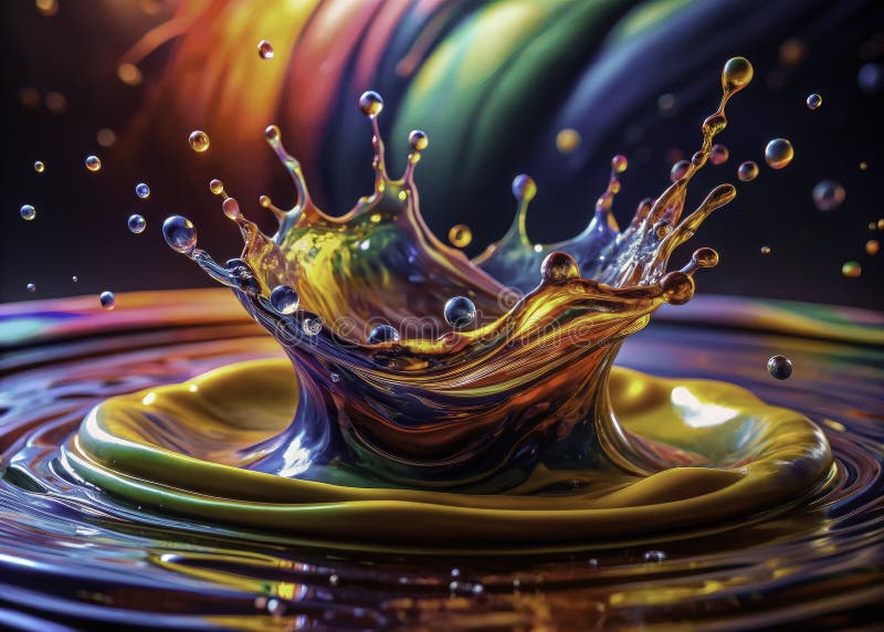 Mesmerizing Liquid Art a Detailed Exploration of Abstract Pouring ...
