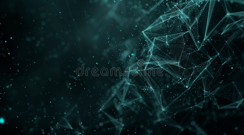 Abstract High Tech Mesh Glowing Nodes Stock Photos - Free & Royalty ...