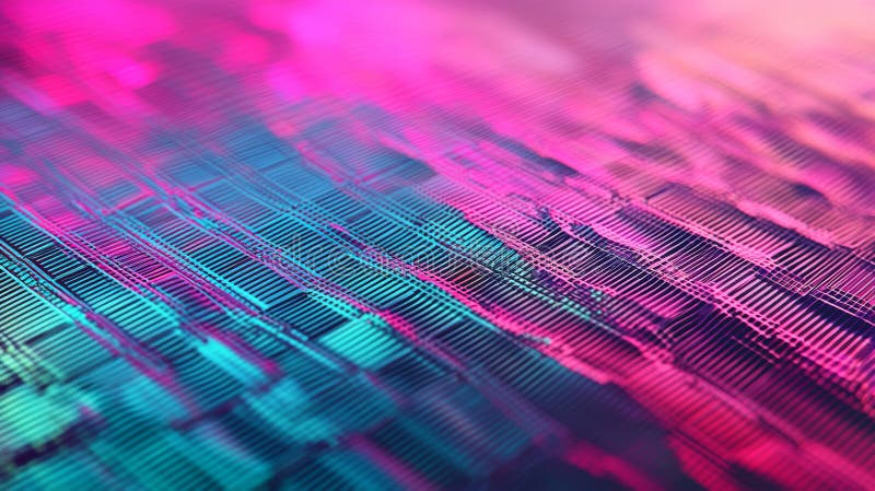 Mesmerizing Neon Lights on Textured Surface Create a Modern, Futuristic ...