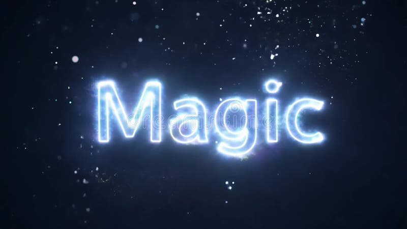 Mesmerizing Neon Sign Glows in the Dark, Casting Blue and Yellow Light ...