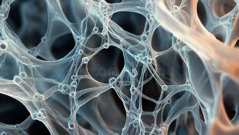 Mesmerizing Neural Network Resembling Complex Web Generative Ai Stock Illustration