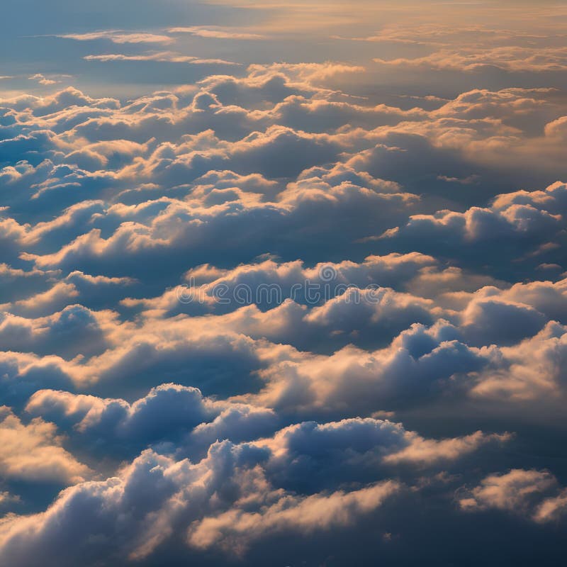 A Mesmerizing Pattern of Swirling Clouds and Mist, Creating an ...