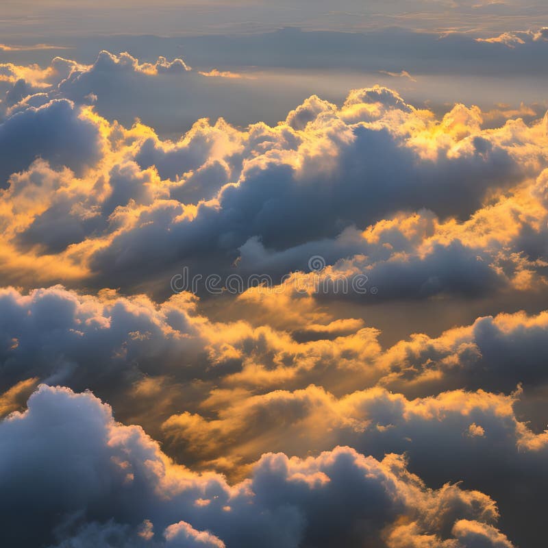 A Mesmerizing Pattern of Swirling Clouds and Mist, Creating a Dreamlike ...