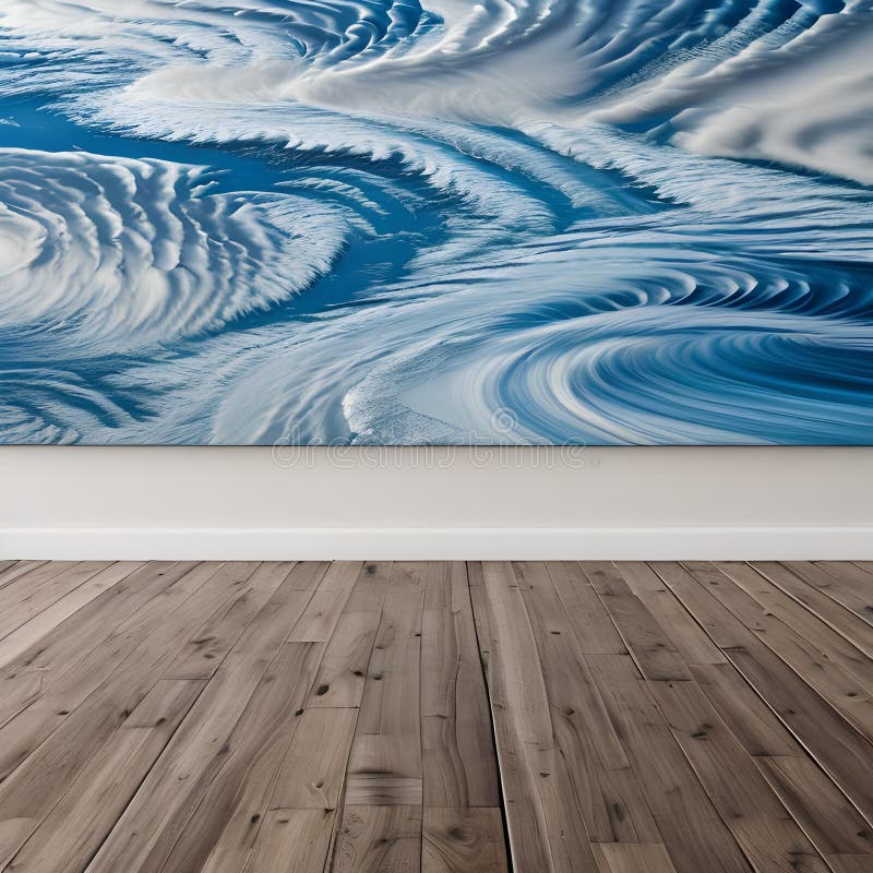 A Mesmerizing Pattern of Swirling Clouds and Mist, Creating a Serene ...