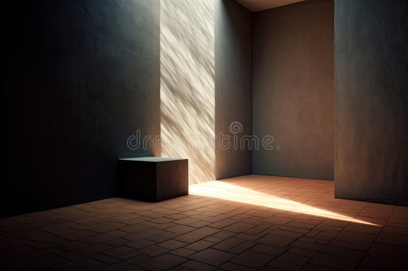 Mesmerizing Play of Light and Shadow on a Textured Surface, Revealing ...