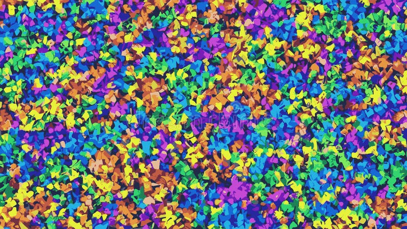 Mesmerizing Rainbow Abstract 3d Perspective Geometric Pattern with a ...