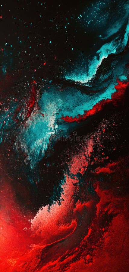 Mesmerizing Red and Turquoise Aurora Borealis Effect for Stunning ...