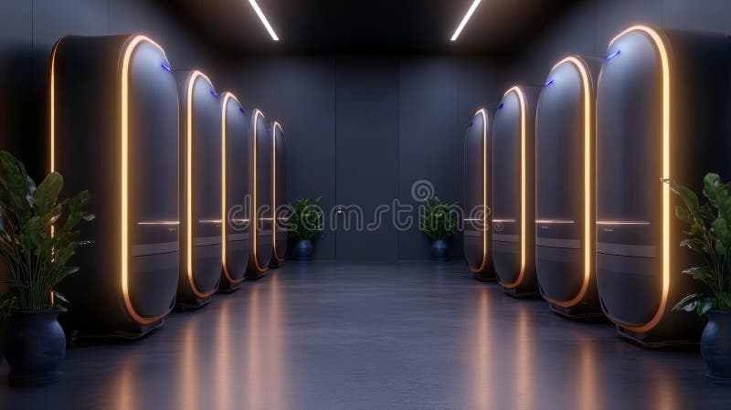 Mesmerizing Reflections, a Row of Mirrors Creates an Infinite Illusion ...