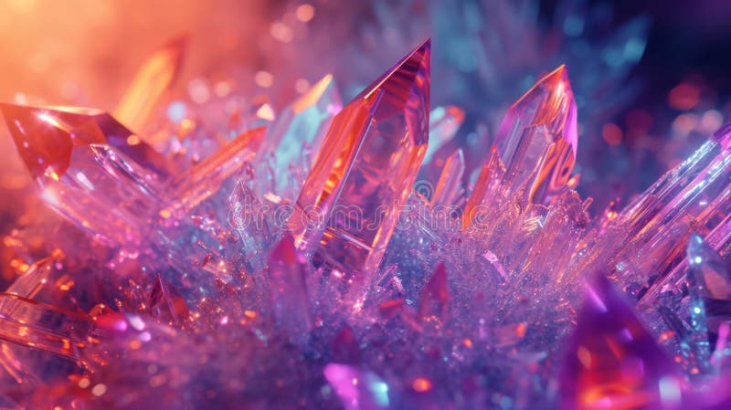 A Mesmerizing Representation of Crystal Growth with Geometric Patterns ...