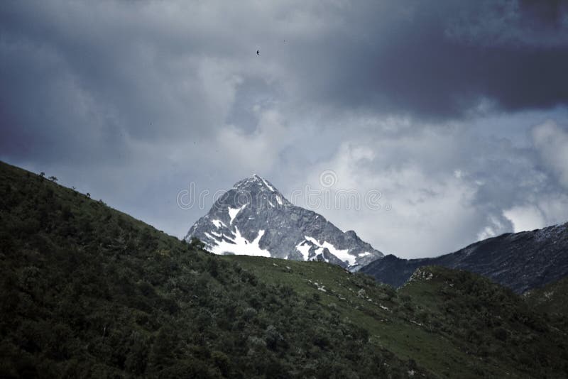 Mesmerizing Scenery of the Beautiful Mountain Peak Under a Scenic ...