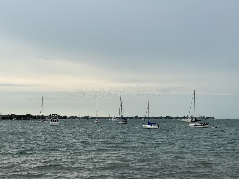 Mesmerizing Scenery of Blue Sea Stock Photo - Image of nature, island ...