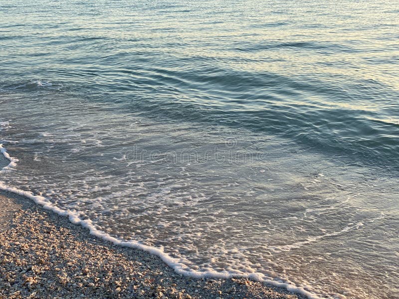Mesmerizing Scenery of Blue Sea Stock Image - Image of environment ...