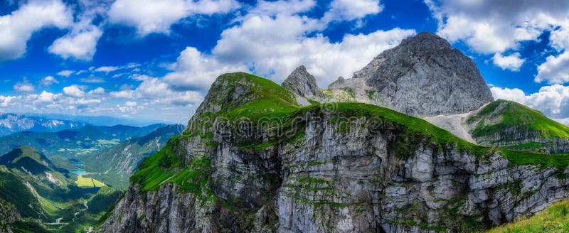Mesmerizing Scenery of Herzogstand Mountains Under a Cloudy Sky Surface ...