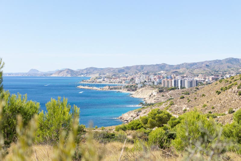 Mesmerizing Shot of a Beautiful Benidorm Cityscape with Mediterranean ...