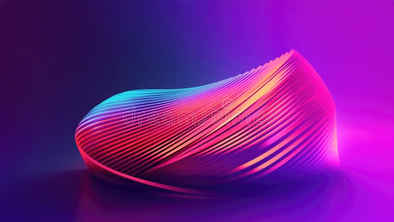 Mesmerizing Spiral Design on a Deep Background Hue Stock Illustration ...