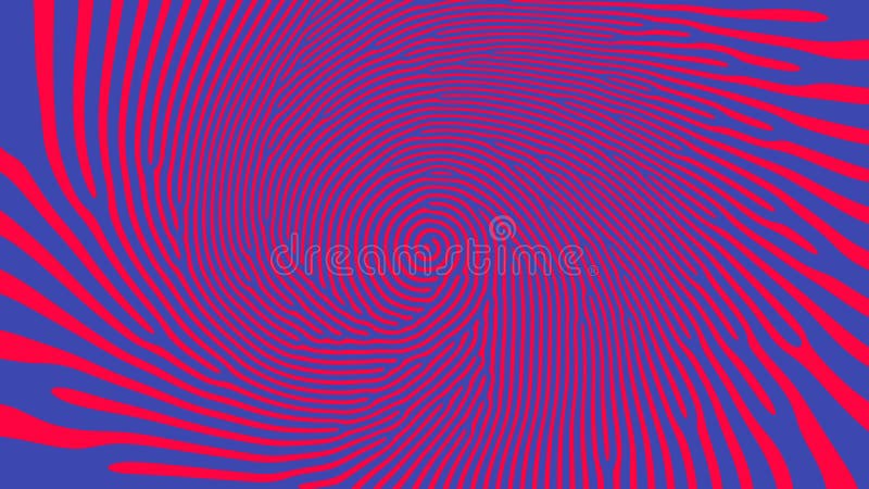 Mesmerizing Spiral Psychedelic Art Vector Acid Trip Pattern Abstract ...