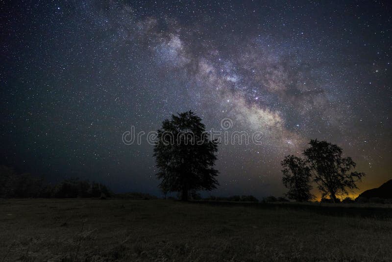 Mesmerizing Starry Night Sky - Great for a Wallpaper Stock Photo ...