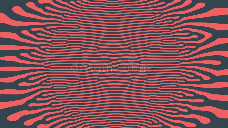 Mesmerize Psychedelic Art Vector Hypnotic Pattern Red Black Abstract ...