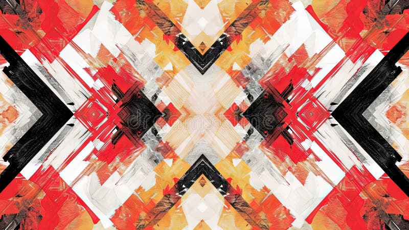 Mesmerizing Vibrant Chaos stock illustration. Illustration of tranquil ...