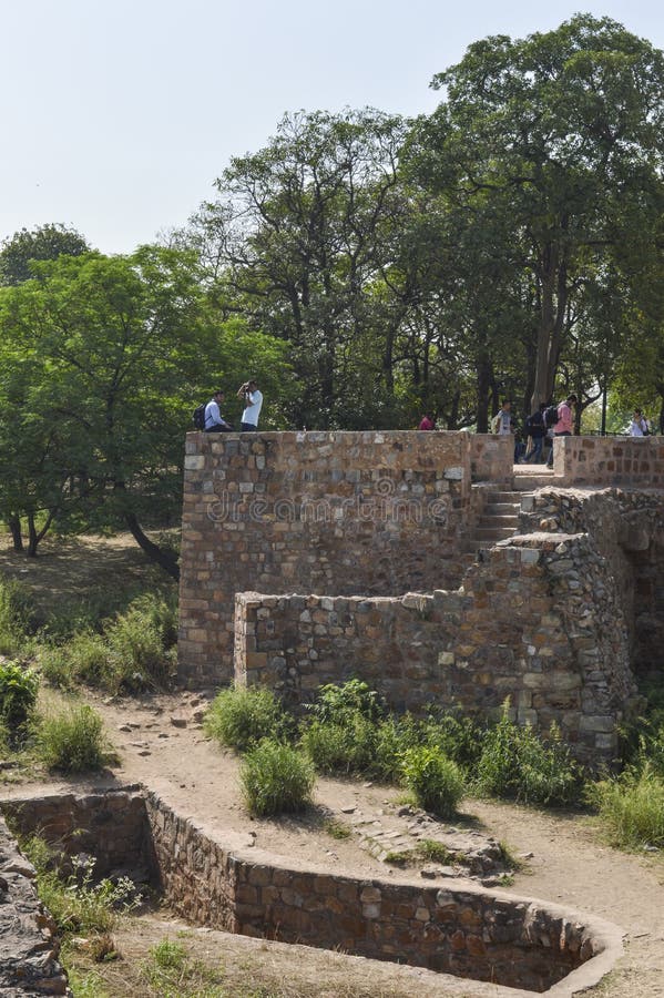 A Mesmerizing View of Architecture of Main Tomb at Old Fort from Side ...