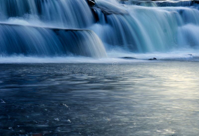 Mesmerizing View of a Beautiful Waterfall in the Morning in Germany ...