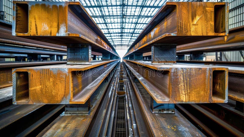 A Mesmerizing View of a Building Interior Filled with a Multitude of ...