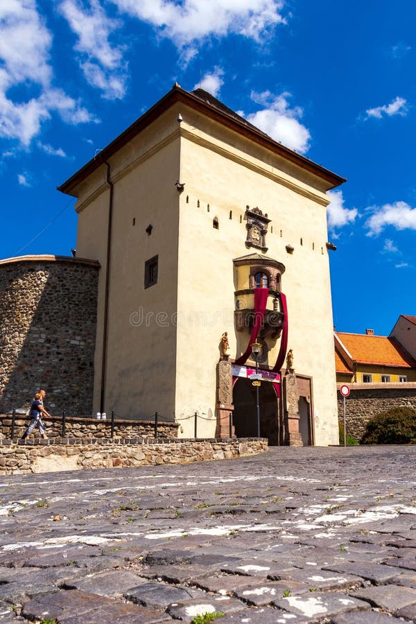 Mesmerizing View of a Cloudy Blue Sky Over the Buildings Editorial ...
