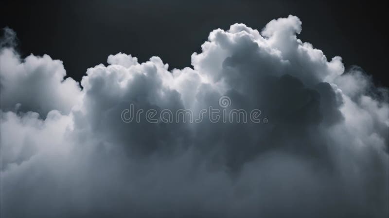 Dramatic Cumulus Clouds in the Sky Stock Video - Video of patterns, fluffy: 347338059