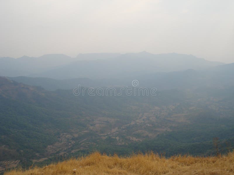 Mesmerizing View of the Fog Covering the Landscapes Stock Photo - Image ...