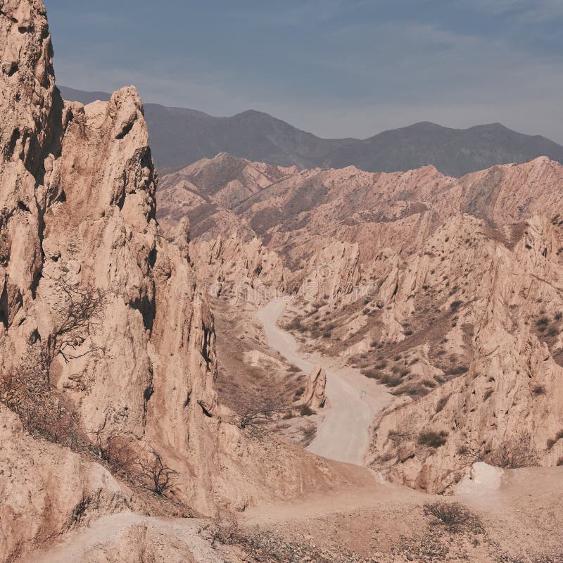 The Quebrada De Las Flechas is a Rock Formation Located at National ...