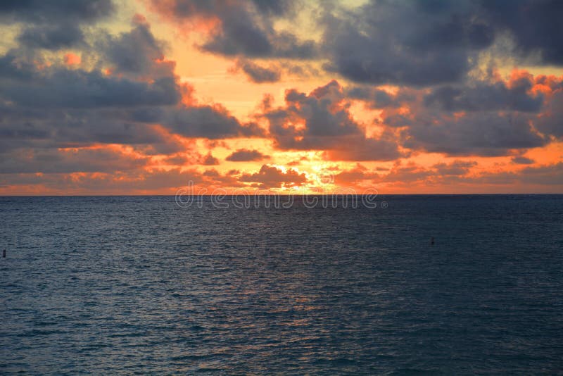 Mesmerizing View of Sunrise Stock Photo - Image of hawaii, mesmerizing ...