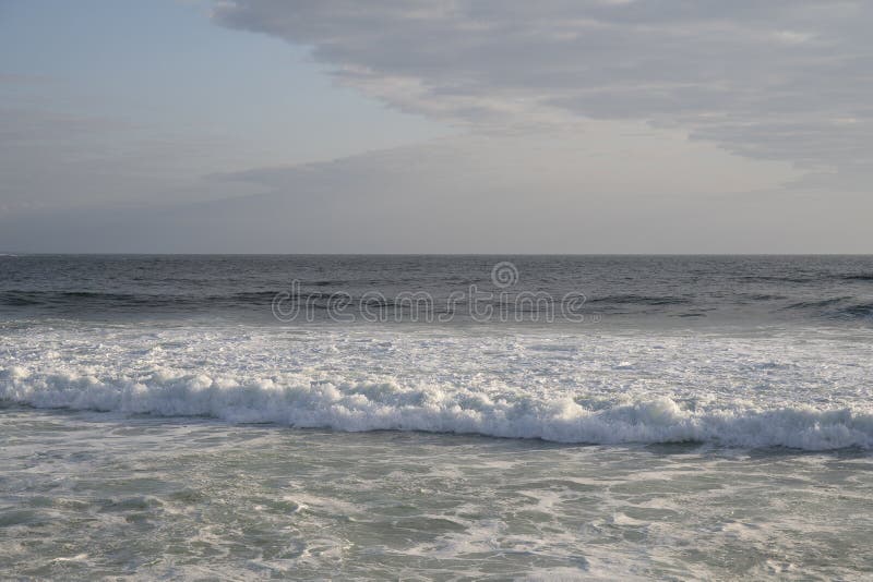 Ocean Gleaming Under the Blue Sky Stock Image - Image of wallpapers ...