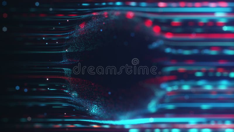 Abstract Background Seamless Loop an Artistic Representation of a ...