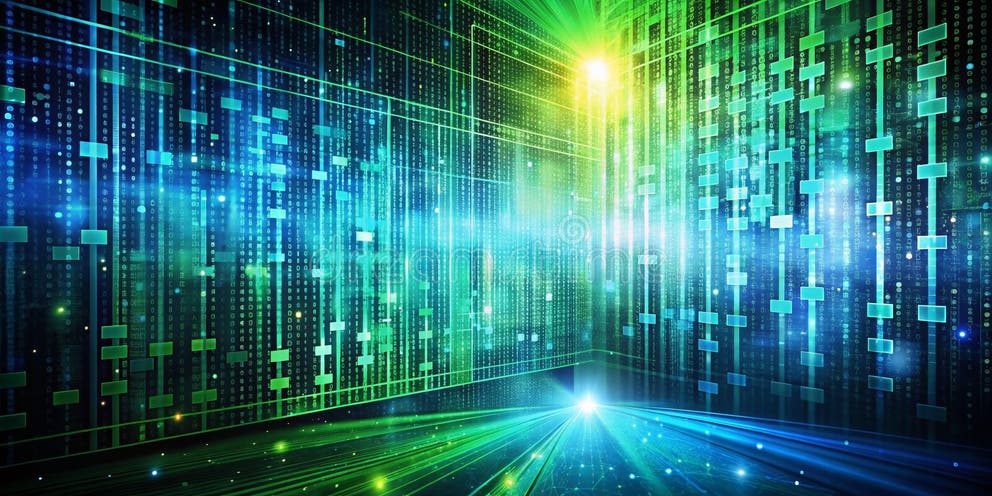 Digital Binary Code Representation Stock Illustrations – 4,934 Digital Binary Code ...