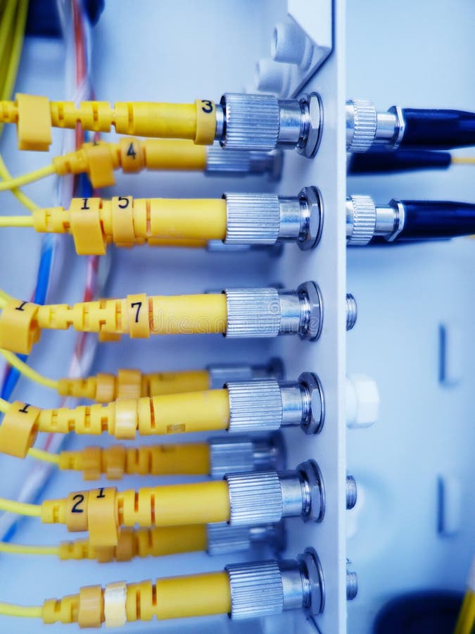 A Mesmerizing Visualization of Fiber Optic Cables Connecting Stock ...