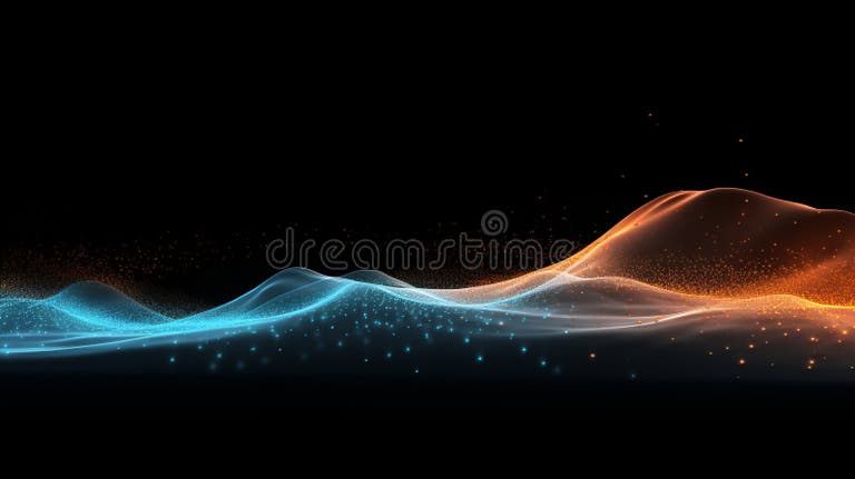 Mesmerizing Visualization of Sound Waves with Bright Particles in a ...