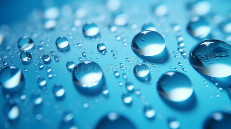 Aqua Eruption Water Drop Impact Stock Illustration - Illustration of ...