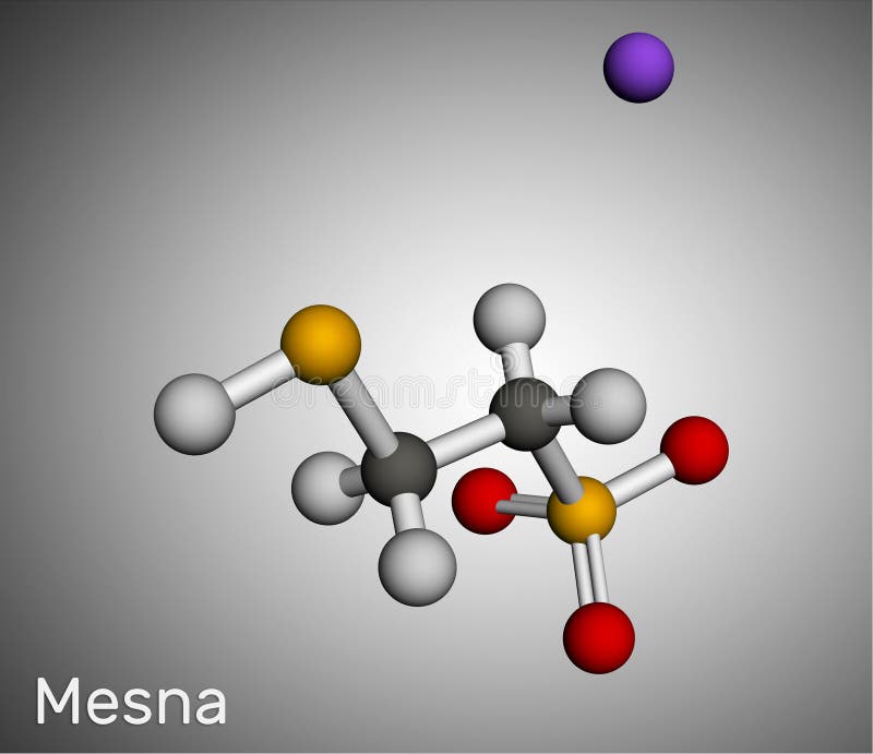 Mesna Molecule Stock Illustrations – 12 Mesna Molecule Stock ...
