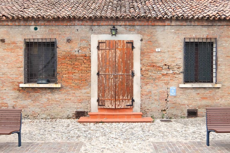 Mesola, Italy. Architectural Complex of the Castle of Mesola Editorial ...