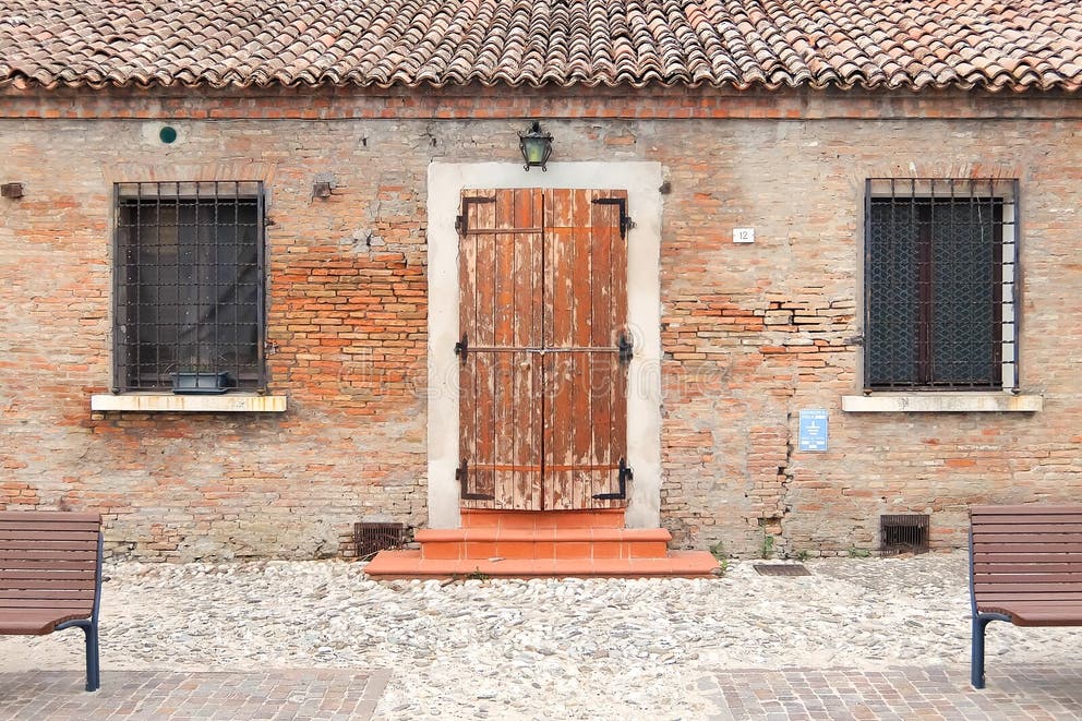 Mesola, Italy. Architectural Complex of the Castle of Mesola Editorial ...