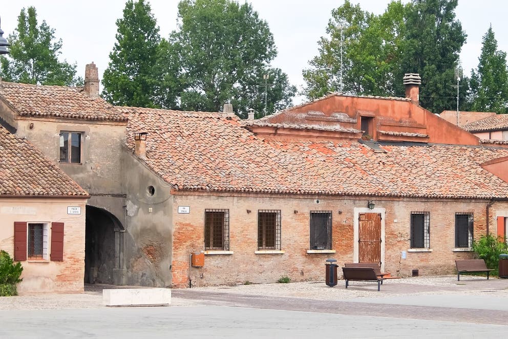 Mesola, Italy. Architectural Complex of the Castle of Mesola Editorial ...