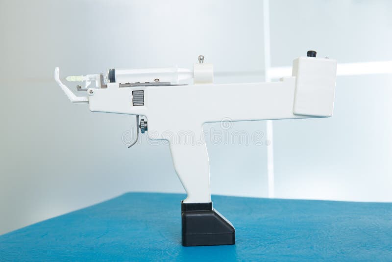 Mesotherapy Gun Electronic with Syringe Stock Photo - Image of ...