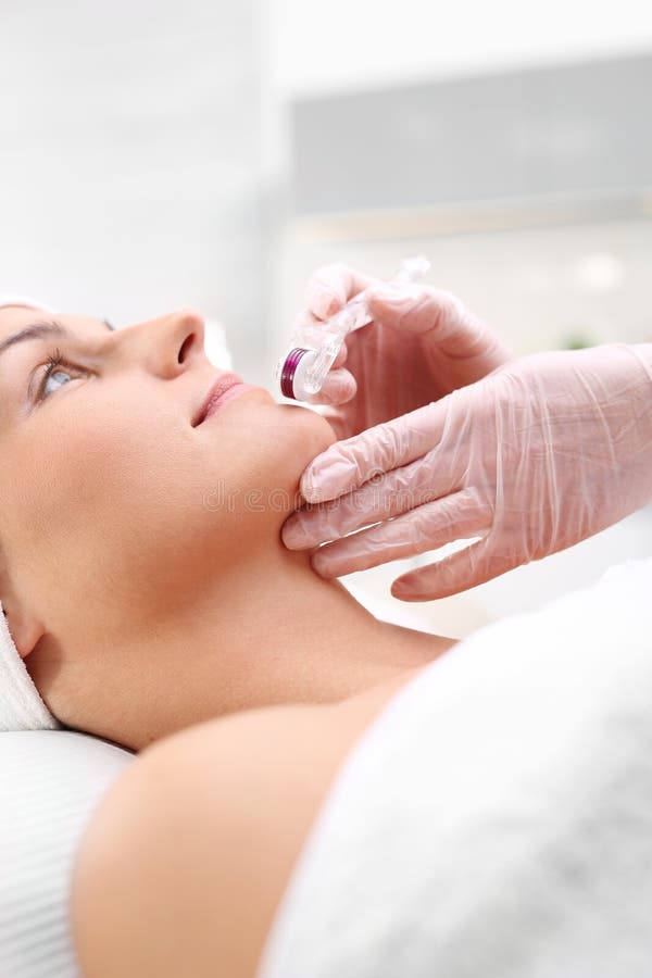 Mesotherapy needle. stock photo. Image of cosmetology - 78403940