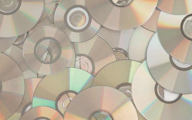 Mess of CDs stock photo. Image of shiny, orientation - 14752476