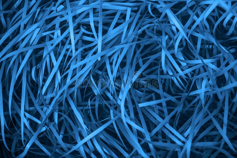 Blue paper mess stock photo. Image of mess, colour, fragment - 165799112