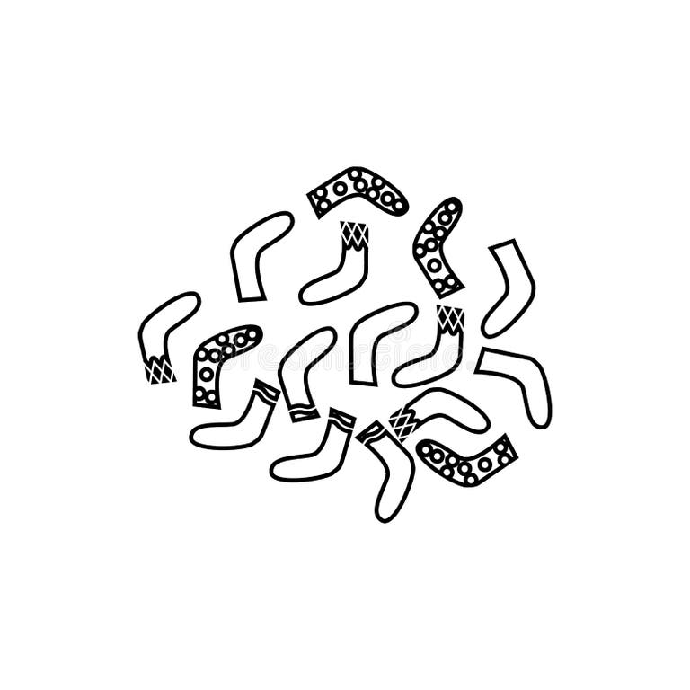 Mess in Socks Icon. Element of Chaos for Mobile Concept and Web Apps ...